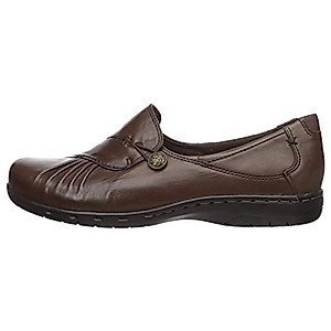 Cobb Hill Women's Paulette Flat, Bark, 10 W US