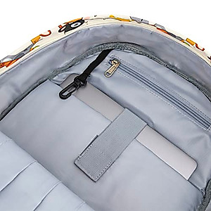 LI-LOVE Backpack with 16 inch Laptop Compartment Cute Cat Backpacks for Boys Girls Adults Teens Middle School College High School Student Bookbags Travel Camping Hiking Waterproof Book Bag Back Pack