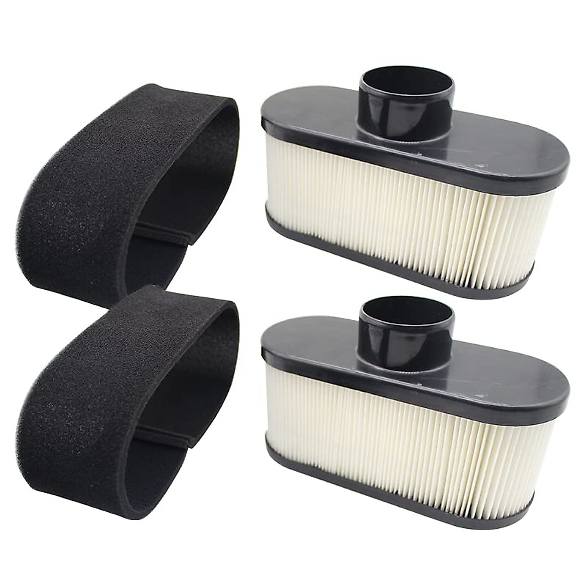 Fullas 2 Pack Air Filter Pre Filter Compatible with Kawasaki 11013-0726 11013-0752 11013-7047 11013-7049 11029-0031 99999-0384