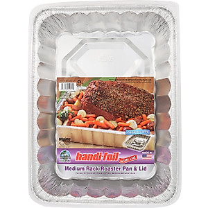 HANDI FOIL Roaster Pan with Lid, 1 EA
