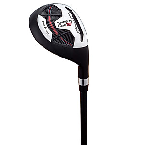 Founders Club Tour Tuned Men's Complete Golf Club Set with Bag Woods and Hybrids with Graphite Shafts Irons with Steel shafts(Tall Steel, Right)