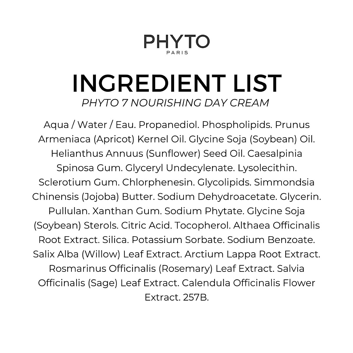 PHYTO 7 Botanical Hydrating Day Cream, 1.76 oz