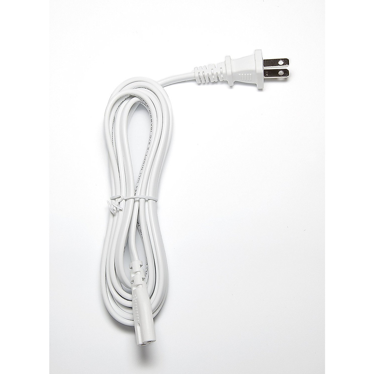 OMNIHIL 10 Feet White AC Power Cord Compatible with Sonos Connect AMP Digital Media Streamer (White)