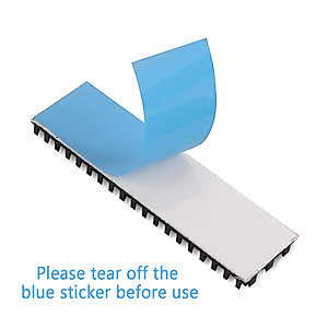 icepc M.2 Heatsink for PS5 PCI-E NVME 2280 SSD Graphene Coating Copper Heat Sink，High Performance SSD Radiator with Thermal Conductive Adhesive for Laptop PC 2280 NGFF Cooler(70x20x1.5mm)