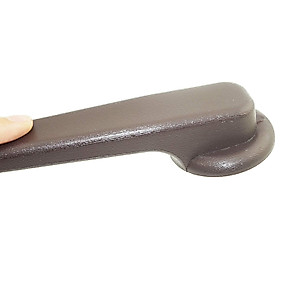 AUXPhome Universal Brown Plastic Sofa Chair Recliner Release Pull Handle Replacement Parts, 5/8" Lever Square Hole Foot Rest Release Right/Left Hand，fits More Brands Recliner Handle and Furniture