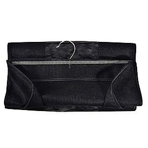 M.M.A Wall Hanging Mesh Laundry Basket Underwear Socks Barrel Bucket Clothing Storage Bag Foldable Bathroom Dirty Cloth Storage Bag