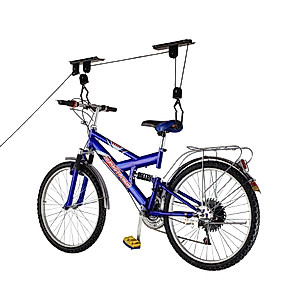 RAD Sportz Bicycle Hoist Quality Garage Storage Bike Lift with 100 lb Capacity Even Works as Ladder Lift Premium Quality