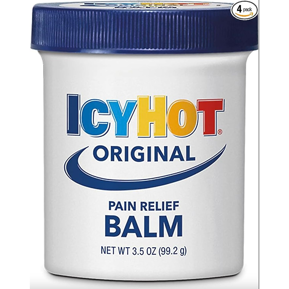 Icy Hot Original Pain Relieving Balm 3.5 oz (pack of 4)