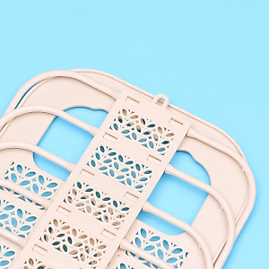 balacoo 2pcs Bath Wall Laundry Basket Foldable Laundry Hamper Multifunctional Basket Collapsible Laundry Baskets Wall Basket Wall Fruit Storage Basket White Guinea Pig Small Basket