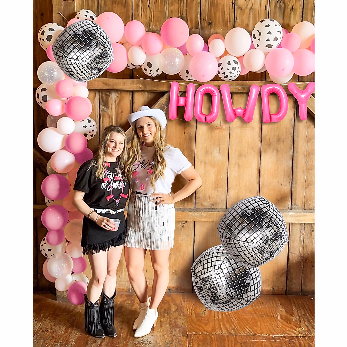 JeVenis Howdy Party Decoration Western Cowgirl Party Decorations Cowboy Bachelorette Bridal Shower Decorations Lets Go Girls Party Supplies