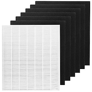 Replacement Filter for Coway AP1512HH AP-1512HH-FP, 3304899 Filter with 6 Pack Carbon Pre-filters