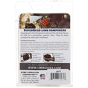 Sims Vibration Laboratory Limbsaver SuperQuad Limb Dampener, Purple