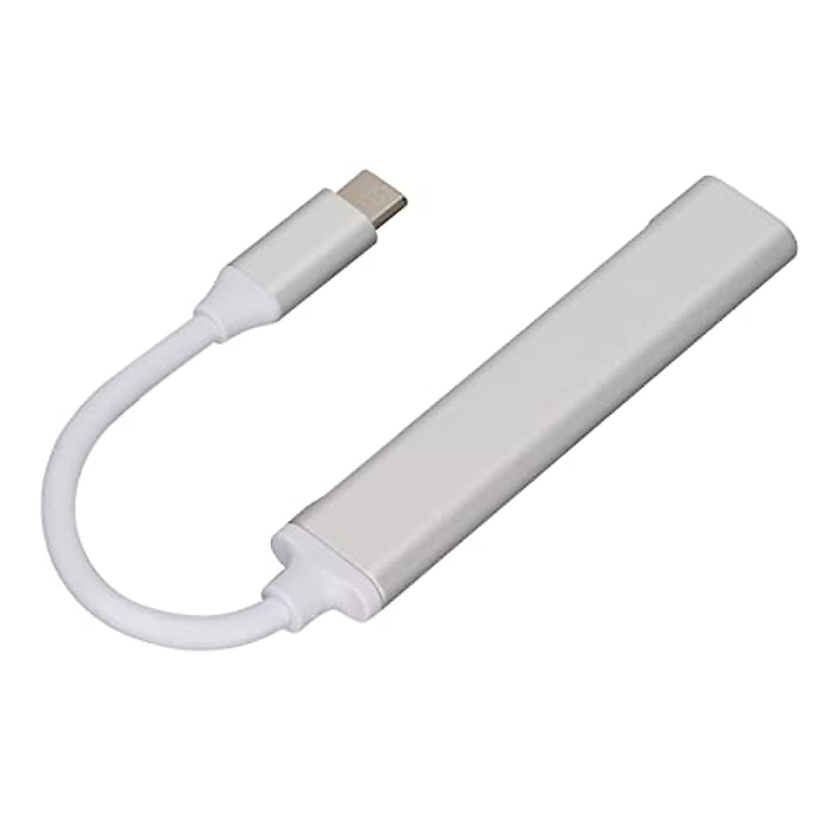 USB C Hub, 4 in 1 USB Docking Station for Printer for Keyboard for Tablet(Silver)
