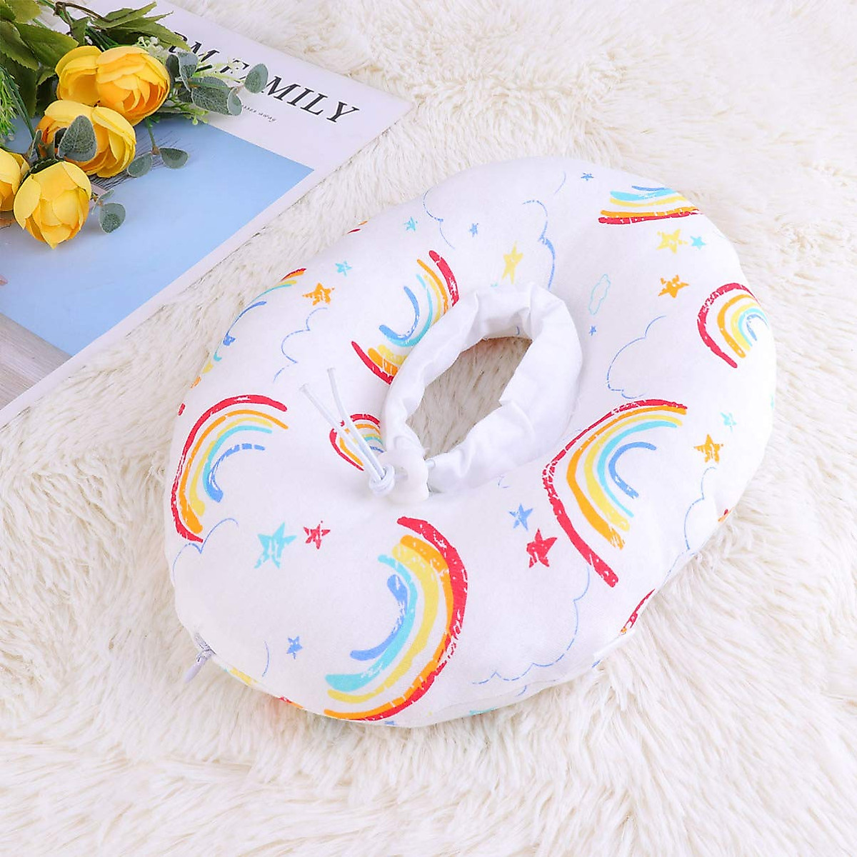 POPETPOP Dog Elizabethan Necklace Cat Neck Cover Small Dogs E-Colla Cat Bread Collar Cat Recovery Cone Small Dog Recovery Collar Dog Cone Collar Cat Cone Collar cat Collar Felt pet