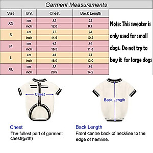 CRIDENG Button Up Cozy Girls Doggie Coats Winter Coat Cold Weather Easy on Pullover White M