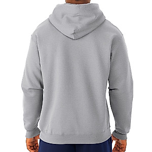 Jerzees --Men's NuBlend Fleece Sweatshirts, Hoodie-Heather Grey, Large