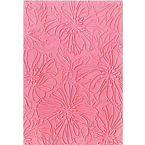 Sizzix 3-D Textured Impressions Embossing Folder, Multi Color