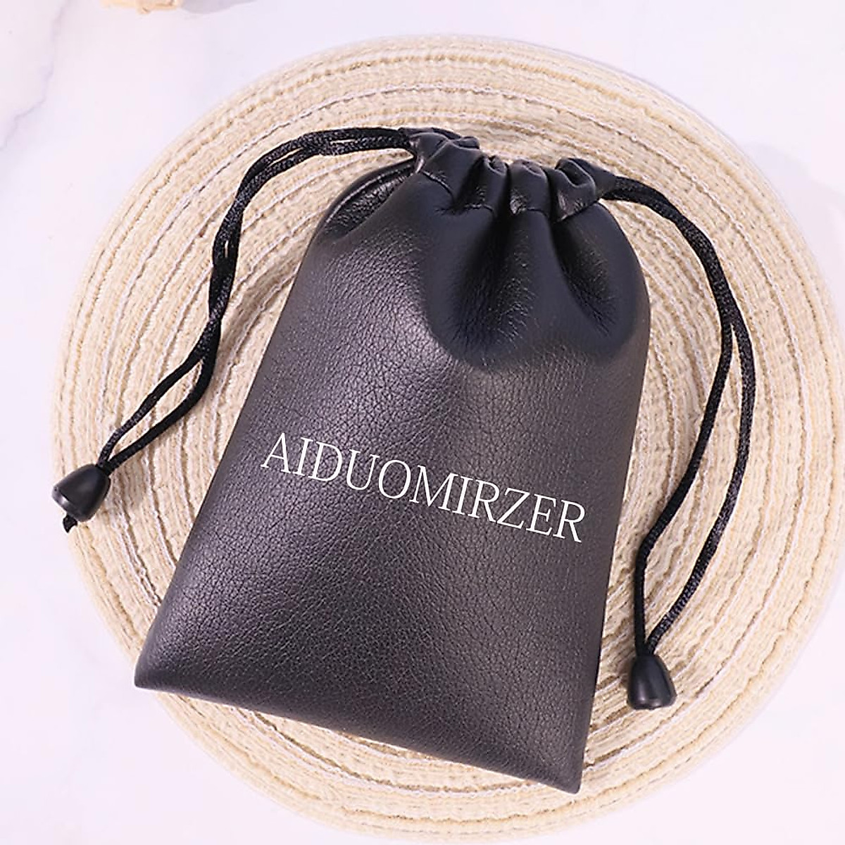 AIDUOMIRZER Luxury Roman Royal Crown Charm Men's bracelet Stainless Steel Geometry Pulseiras Men Open Adjustable Bracelets Couple Jewelry Gift (Gold 3psc/set)