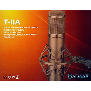 BadAax T-11A Vacuum Tube Condenser Microphone