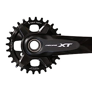 Wolf Tooth 64 mm BCD Round Mountain Bike Chainrings (26 Tooth Universal, Drop-Stop A, MTB)