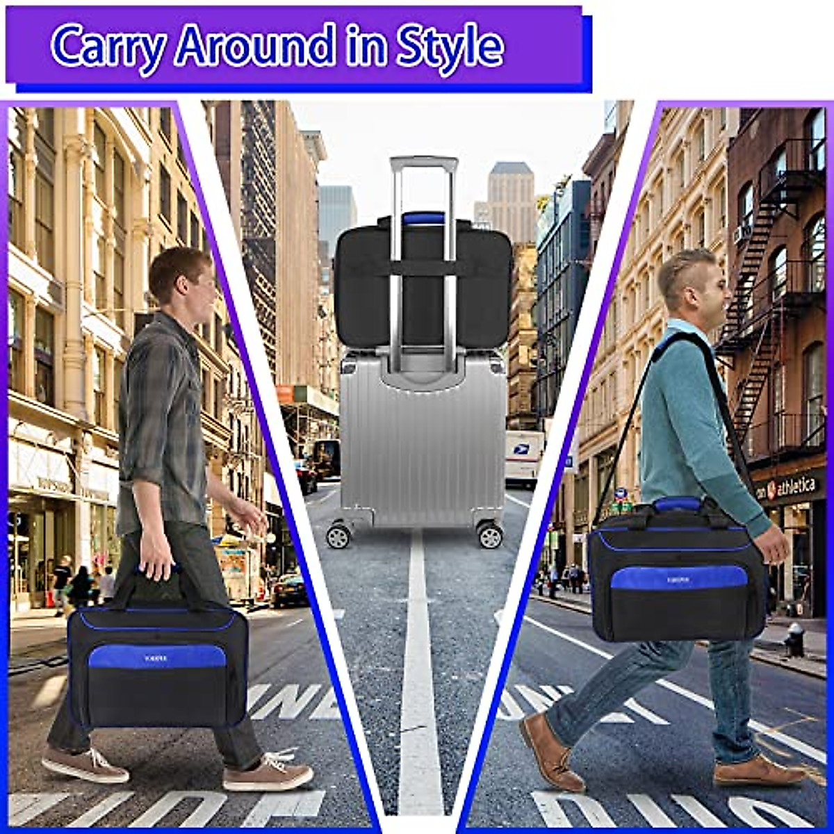 YOREPEK Travel Case for PS5, Carrying Case Compatible with Playstation 5 Console Controller, Protective Storage Bag for PS 5 Disk Digital Edition, Games, Headset and Gaming Accessories