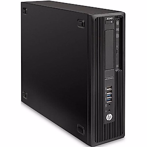 HP Z240 Workstation SFF Desktop PC, Intel Core i5-6500 Upto 3.60GHz, 32GB RAM, 256GB SSD, AMD Radeon HD 8570 1GB 4K, DisplayPort, HDMI, DVI, AC Wi-Fi, Bluetooth - Windows 10 Pro (Renewed)