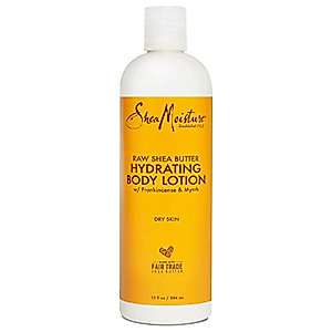 Sheamoisture Hydrating Body Lotion for Dry Skin Raw Shea Butter Paraben Free Lotion 13 oz
