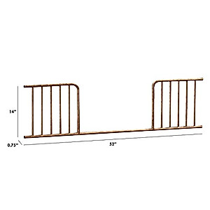 NAMESAKE Camellia-Noelle Toddler Bed Conversion Kit in Vintage Gold