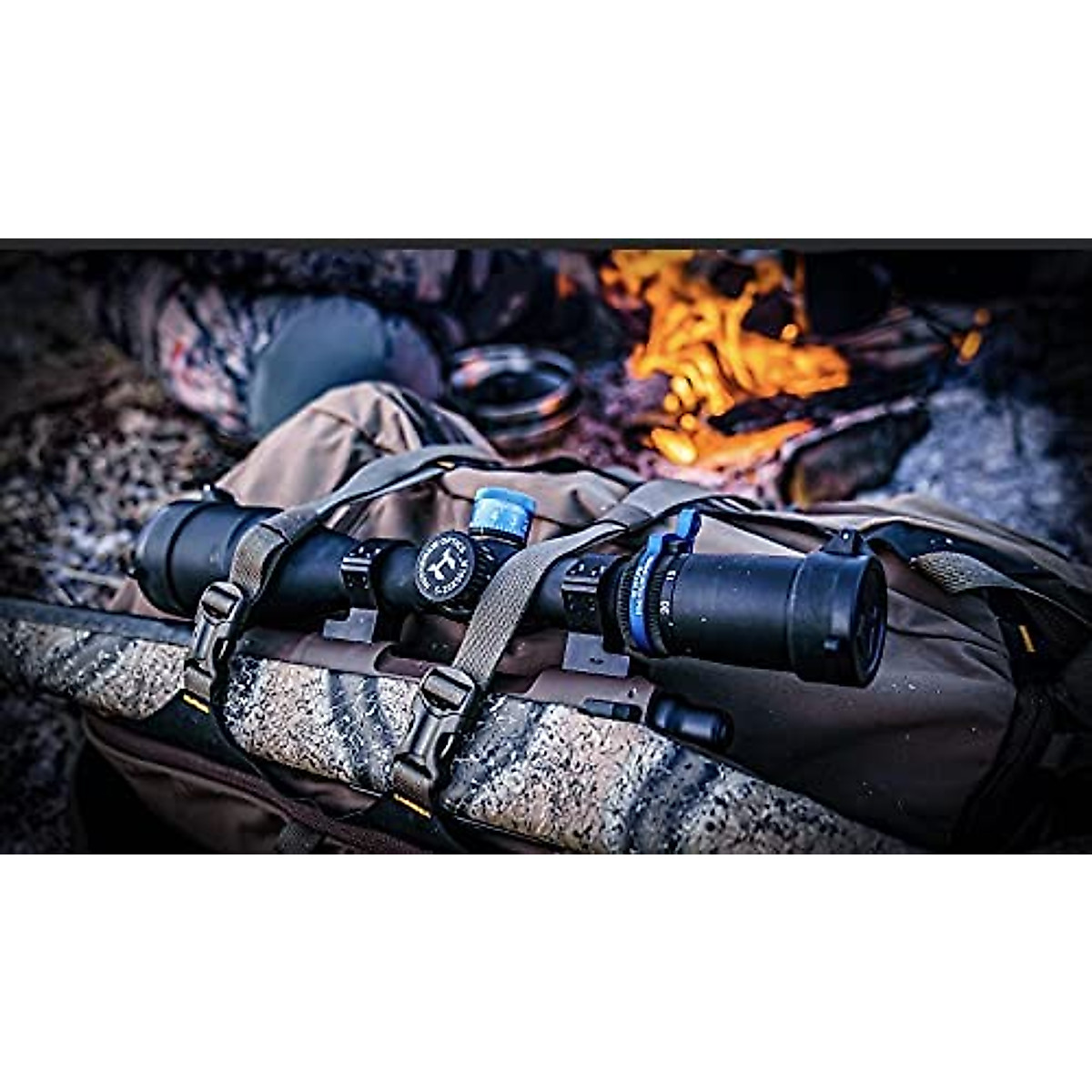 Huskemaw 5-20x50mm Blue Diamond Rifle Scope w/Huntsmart Reticle, Black 10520BDMB