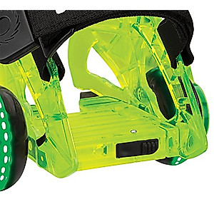 Razor Jetts DLX Heel Wheels - Neon Green - FFP