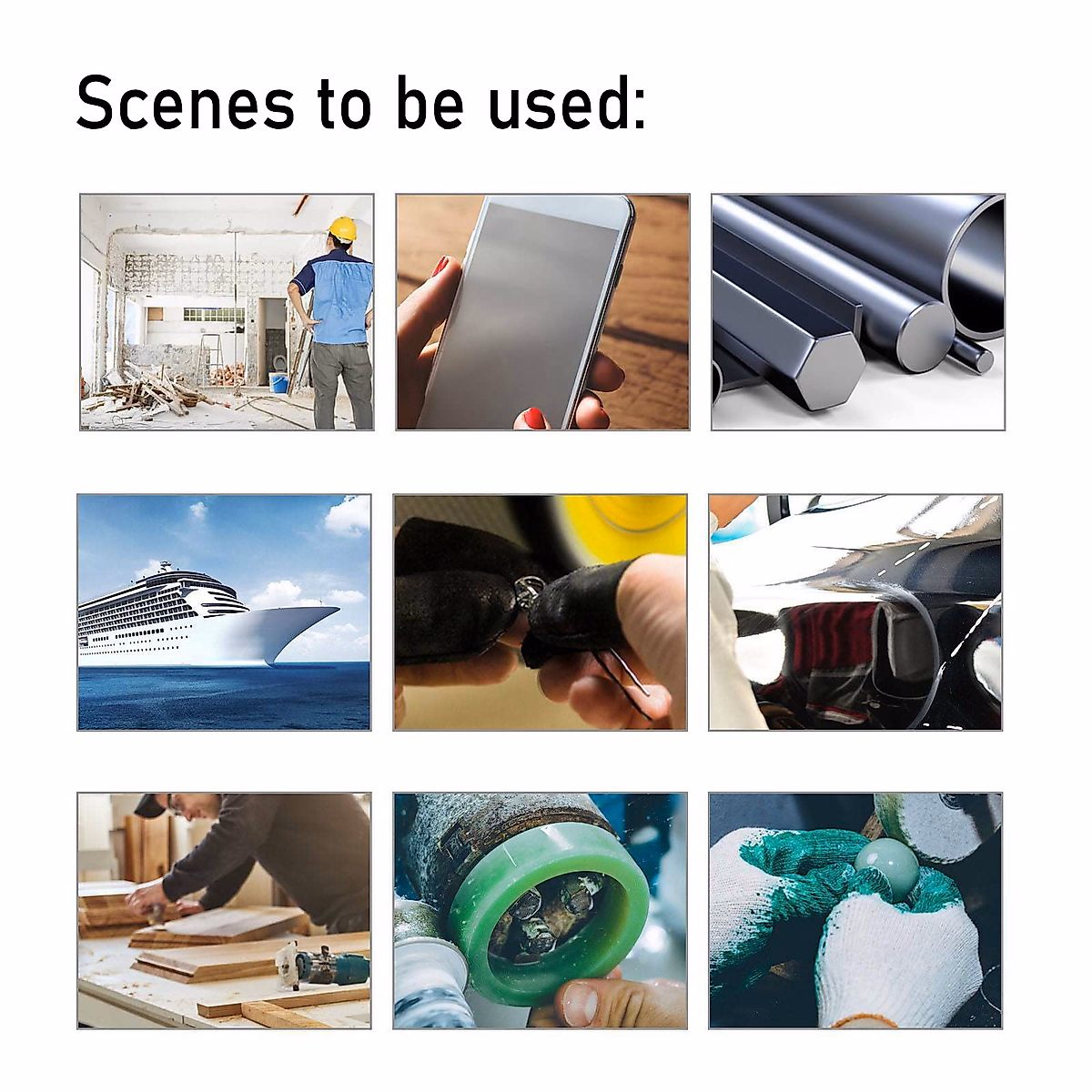 300 Pcs 2 Inch Sanding Discs Pads, Hook and Loop Pads Kit for Drill Grinder Rotary Tools with 1/4" Shank Backing Pad and 2pcs Foam Buffering Pad 80 120 180 240 400 600 800 1000 2000 3000 Grits