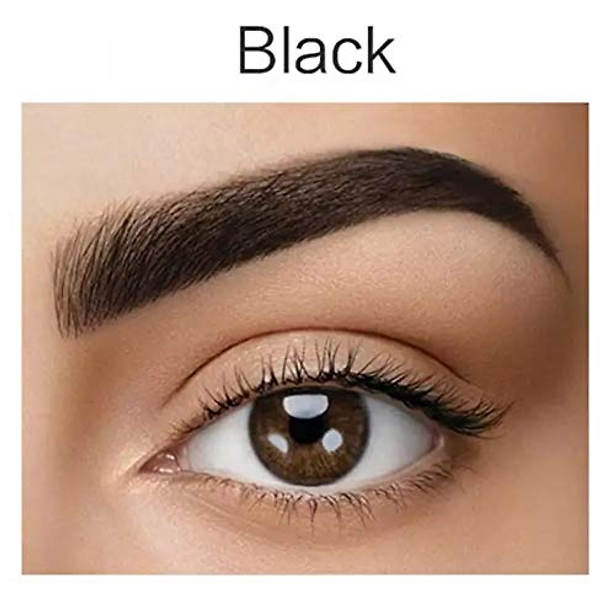 Demure Eyebrow Dye Kit, Professional Formula Brow Tint - contains Argan Oil & Castor Oil (Omega 6, Carotene, Vitamins А, Е, F), Fast and Safe Results (Dark Brown)