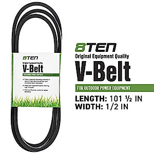 8TEN Deck Belt for AYP Husqvarna 42 inch LT 152 1942 LTH 1942 2142DR YTH 18542 2042 532429636 91753242936