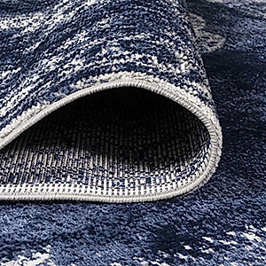 JONATHAN Y MDP403D-8 Rosalia Cottage Medallion Indoor Area-Rug Vintage Bohemian Easy-Cleaning Bedroom Kitchen Living Room Non Shedding, 8 ft x 10 ft, Ivory