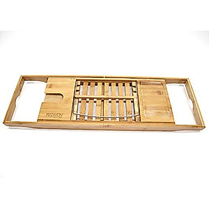Bamboo Bathtub Caddy