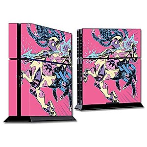 MightySkins Skin Compatible with Sony PS4 Console - Robot Creature | Protective, Durable, and Unique Vinyl Decal wrap Cover | Easy to Apply, Remove, and Change Styles | Made in The USA