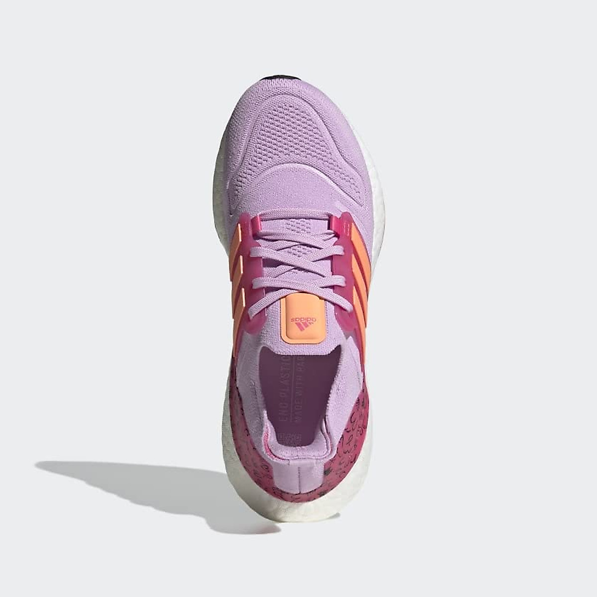 adidas Ultraboost 22 BCA Running Shoes Women's, Size 6 Bliss Lilac/Beam Orange/Pulse Magent