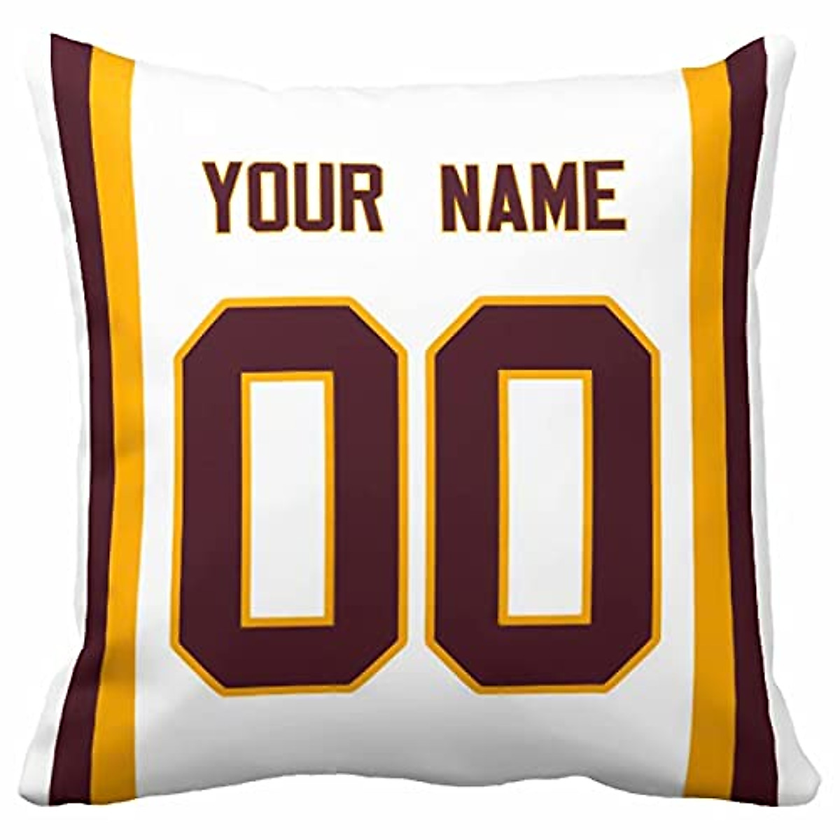Throw Pillow 2 Packs Custom Any Name and Number for Men Youth Boy Gift