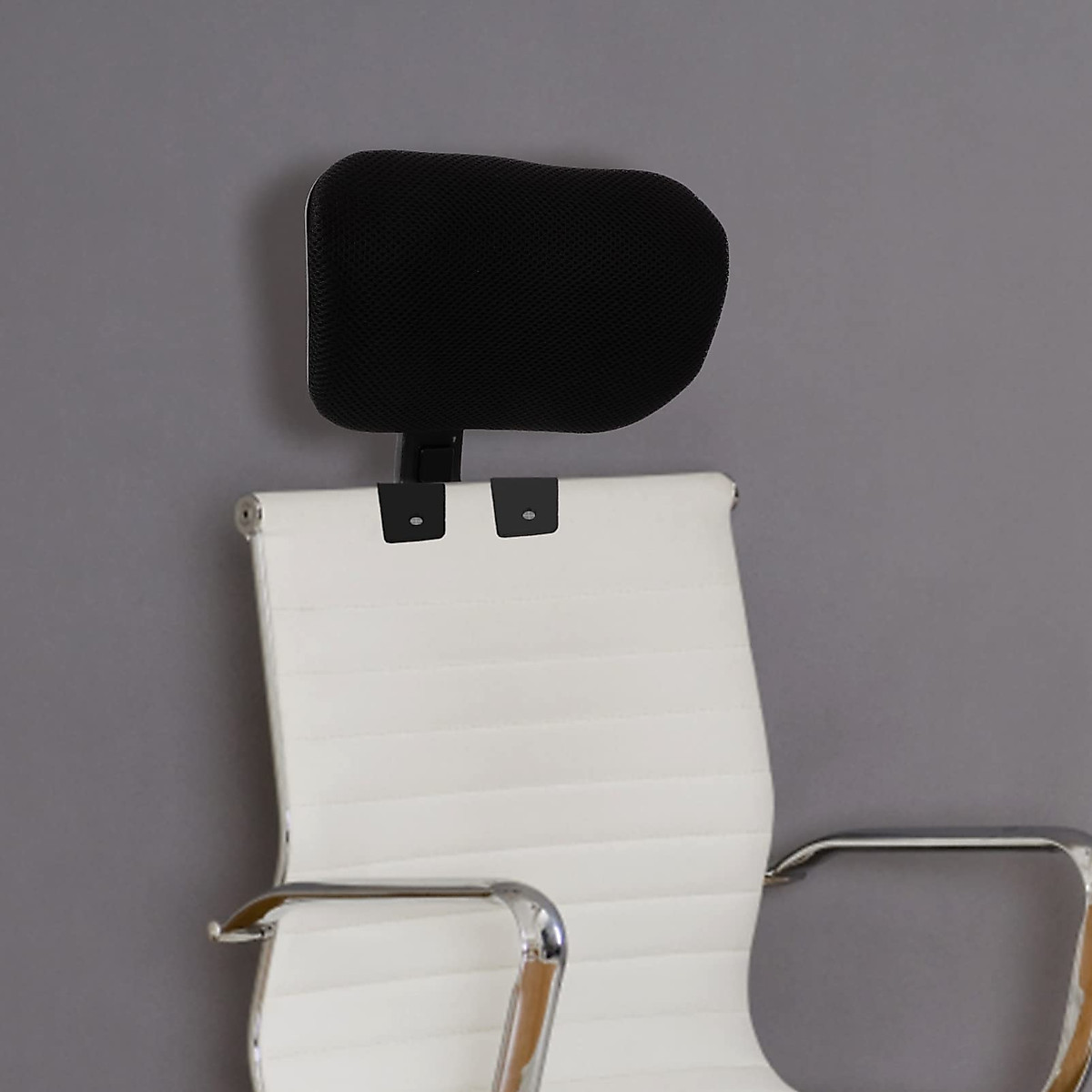 Tofficu Office Chair Headrest Attachment Computer Chair Headrest Adjustable Chair Head Cushion Head Rest for Office Chair(3.0cm Fixing Clips)