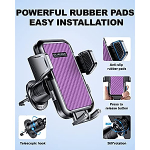 GUANDA TECHNOLOGIES CO., LTD. Cell Phone Stand, Desk Phone Holder, Phone Mount for Car Vent
