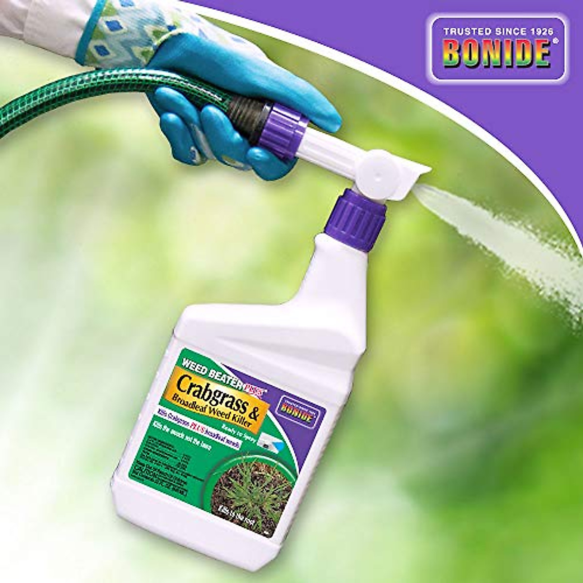 Bonide 066 916126 WEED BEATER PLUS Ready-To-Spray, 32 oz, 1 Quart