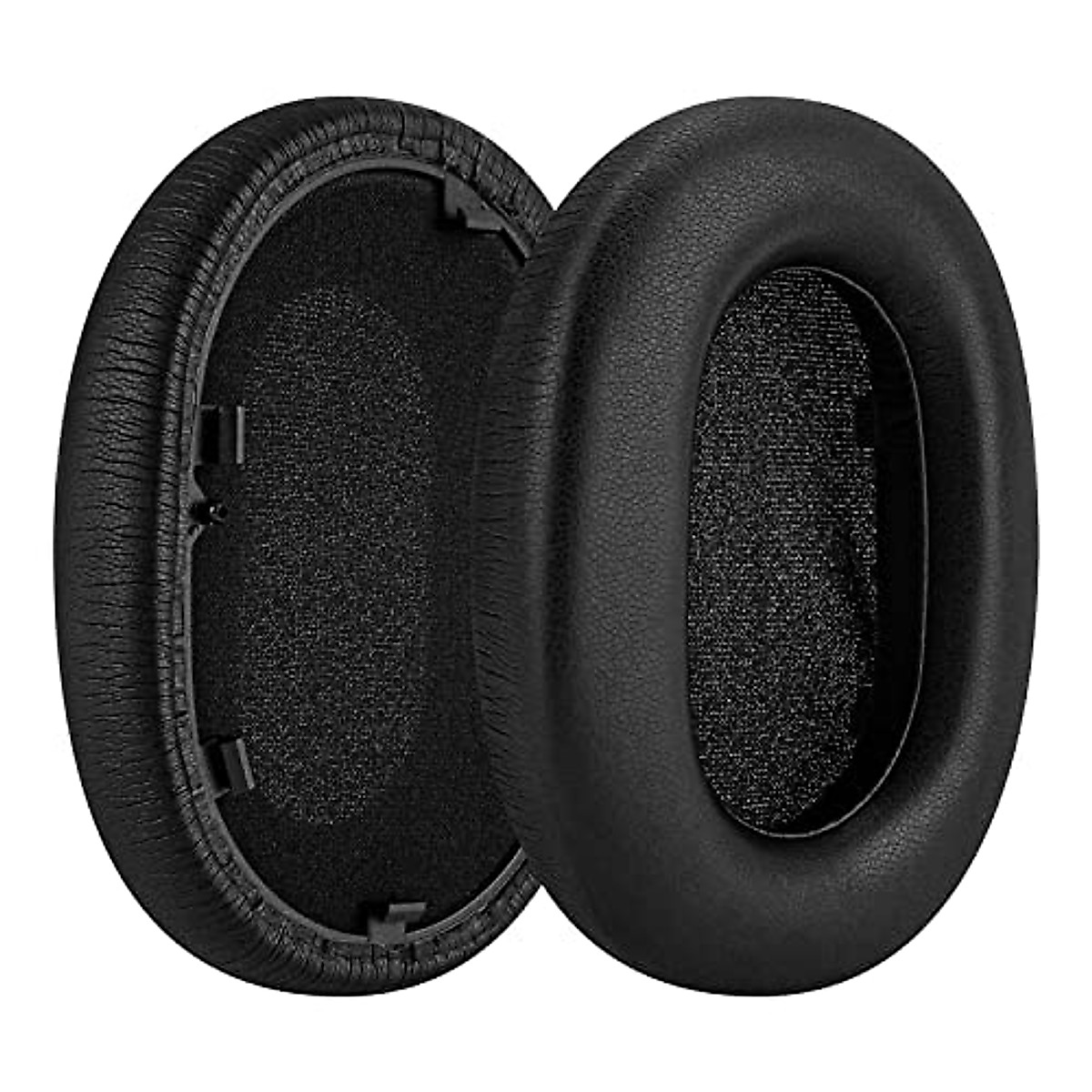 Geekria QuickFit Replacement Ear Pads for Sony WH-1000XM5 WH1000XM5 Wireless Headphones Ear Cushions, Headset Earpads, Ear Cups Cover Repair Parts (Black)