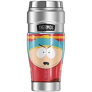 THERMOS South Park Cartman STAINLESS KING Stainless Steel Travel Tumbler, Vacuum insulated & Double Wall, 16oz