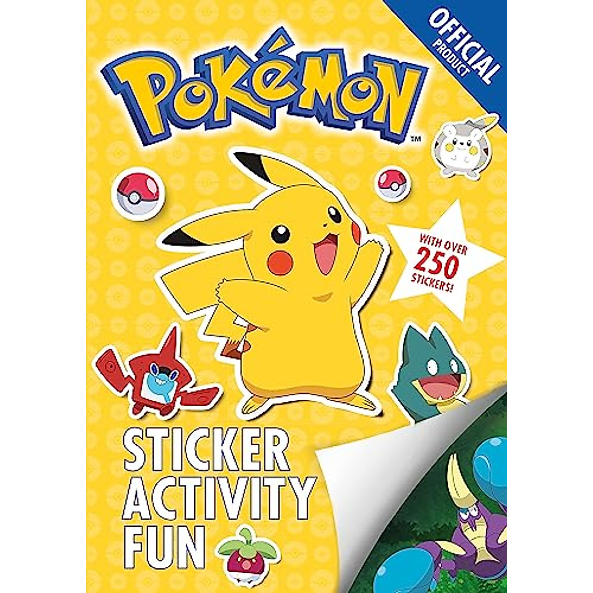 The Official Pokemon Sticker Activity Fun