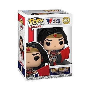 Funko POP Heroes: DC Comics, Wonder Woman 80th Anniversary - Red Son Wonder Woman, Multicolor (54976)