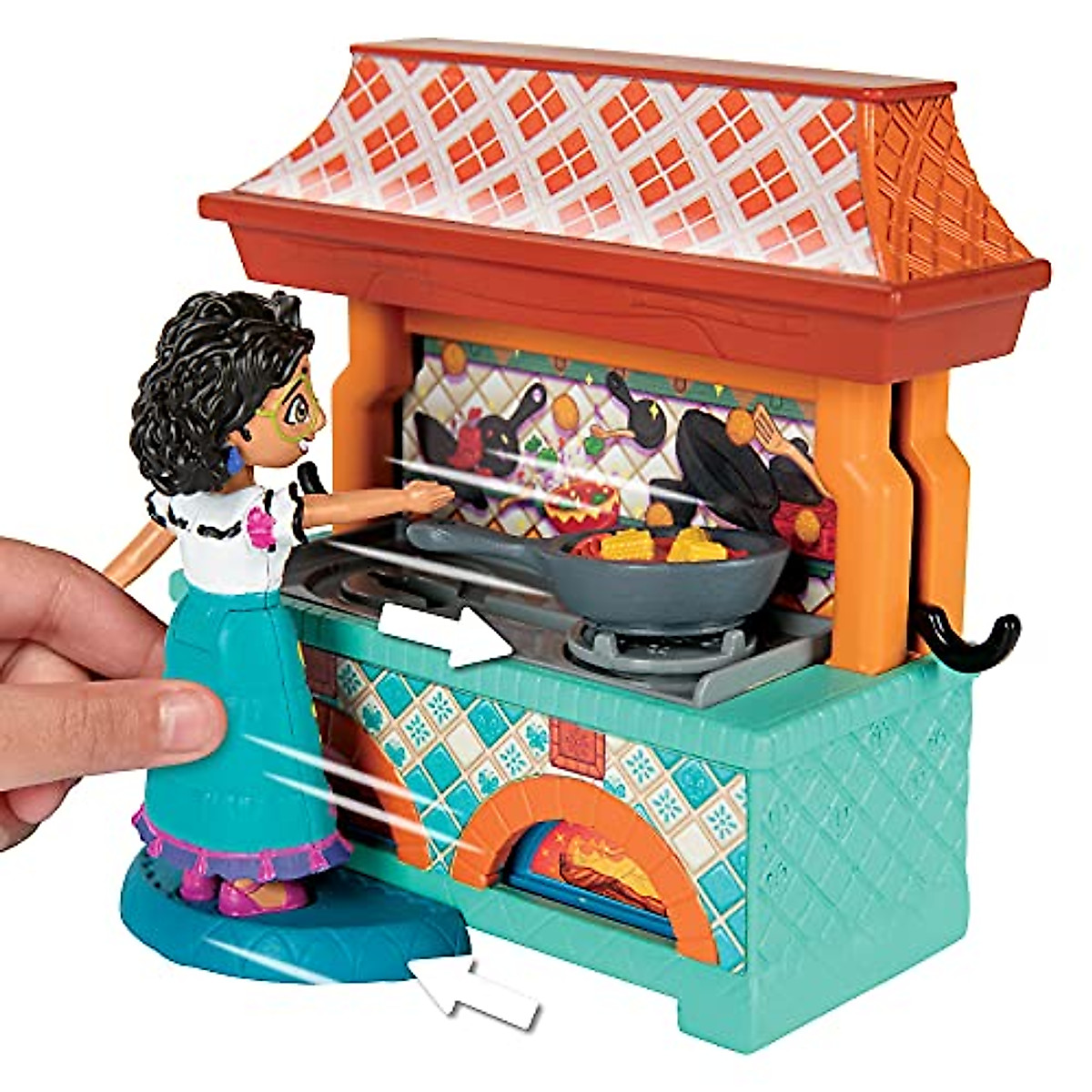 Disney Encanto Mirabel Doll Figure in Julieta's Kitchen Playset - Includes Pots & Pans