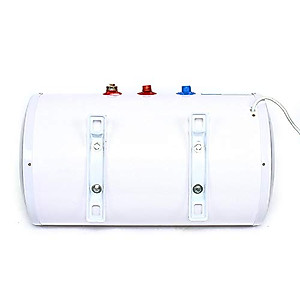 110V 2000W Electric Hot Water Heater Storage Bathroom Hot Water Heater Warmer Tank Fully Automatic Control Water Heater w/Four Safety Protection Devices Ceramic Liner for Home Hotel (50L)