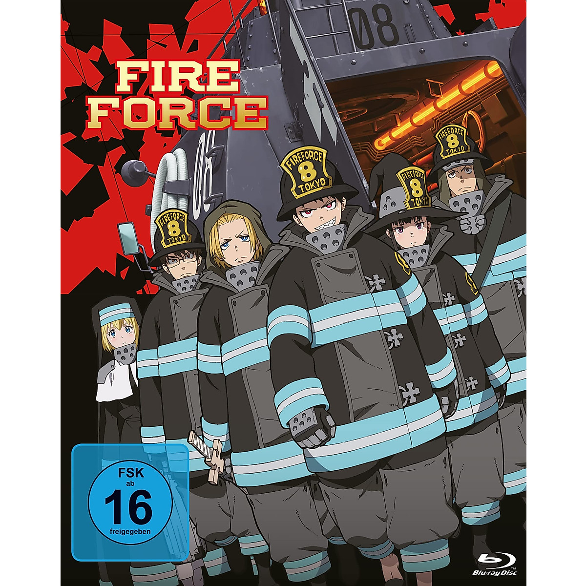 Fire Force - Staffel 1 - Komplettset - [Blu-ray]