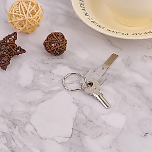 Loose Leaf Binder Rings 1-Inch（100 Pack） Office Book Rings, Nickel Plated Steel Binder Rings, Key Rings, Metal Book Rings, for School，Sliver