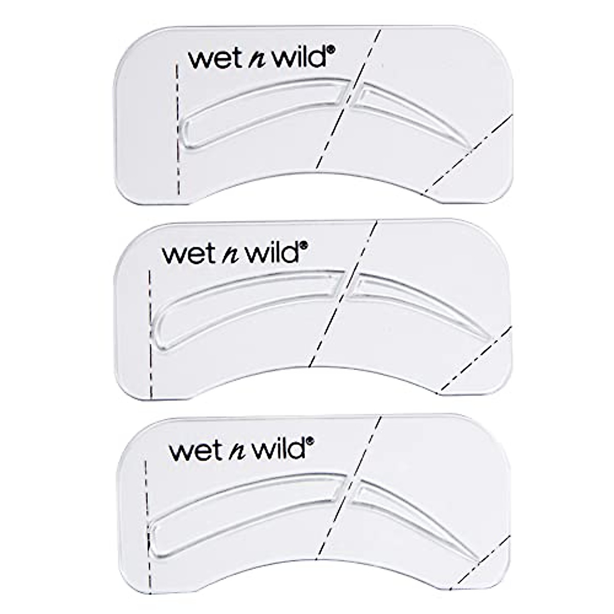 Wet n Wild Ultimate Eyebrow Universal Stencil Kit, 5 Brow Color Makeup Set, Spoolie For Brushing and Blending, Hair Removal Tweezers, Sponge Brush Applicator, 3 Stencils, Universal Appeal